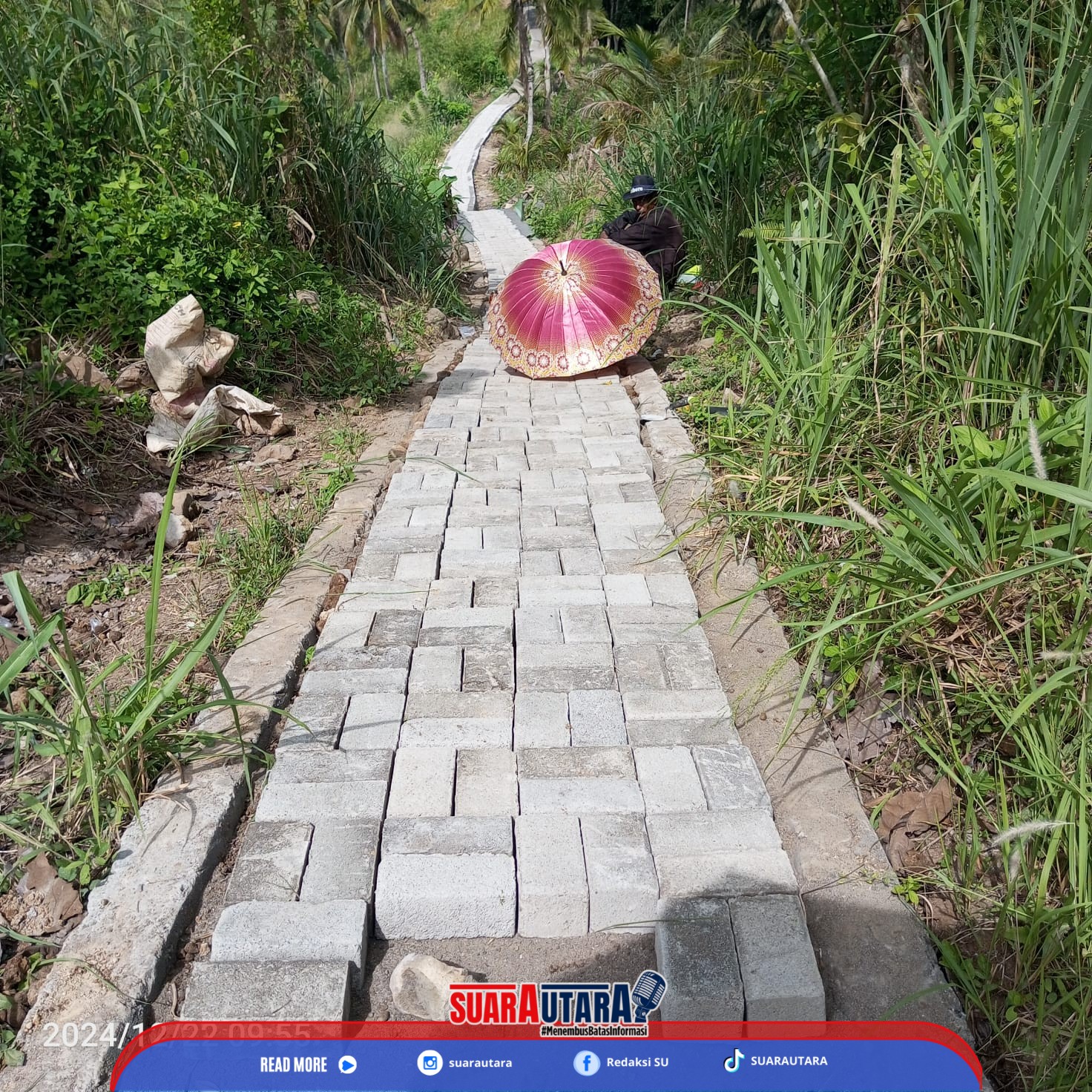 Pemdes Tadoy Sukses Bangun Jalan Perkebunan, Pagar TK hingga Drainase ...