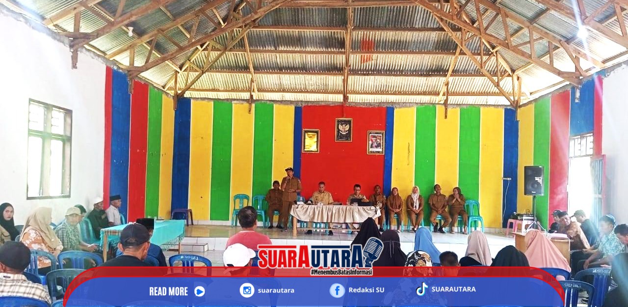 Pemerintah Desa Tadoy 1 Gelar Rapat LKPPDes Tahun 2025 - Suarautara.com