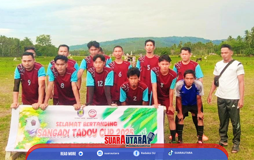 Elang FC Menang Tipis 1-0 atas Kuda Laut di Sangadi Tadoy Cup 2025 ...